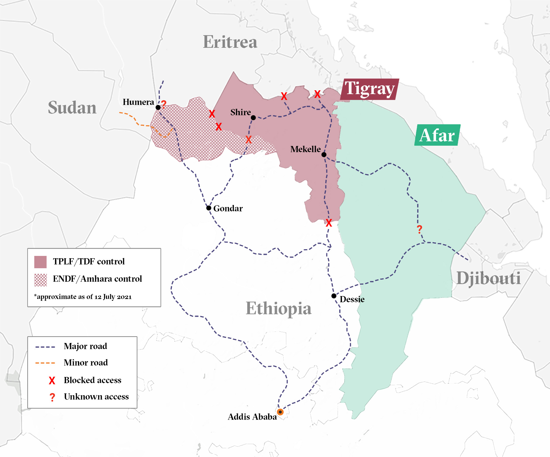 ethiopia-map-roads-final_copy.jpg | Aid and Policy, Conflict | The New ...