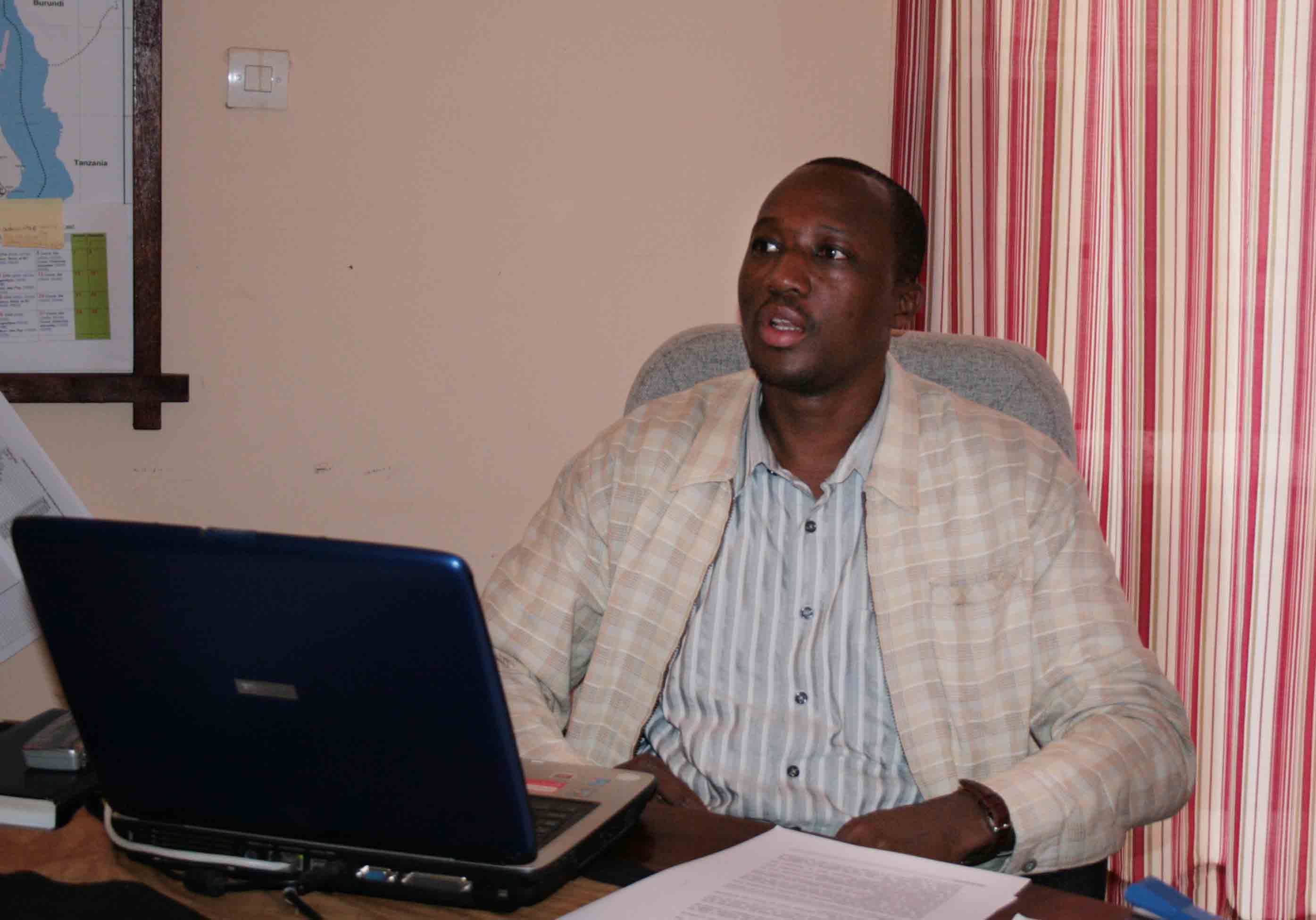 Dr Modibo Traore, head of office in the United Nations Office for ...