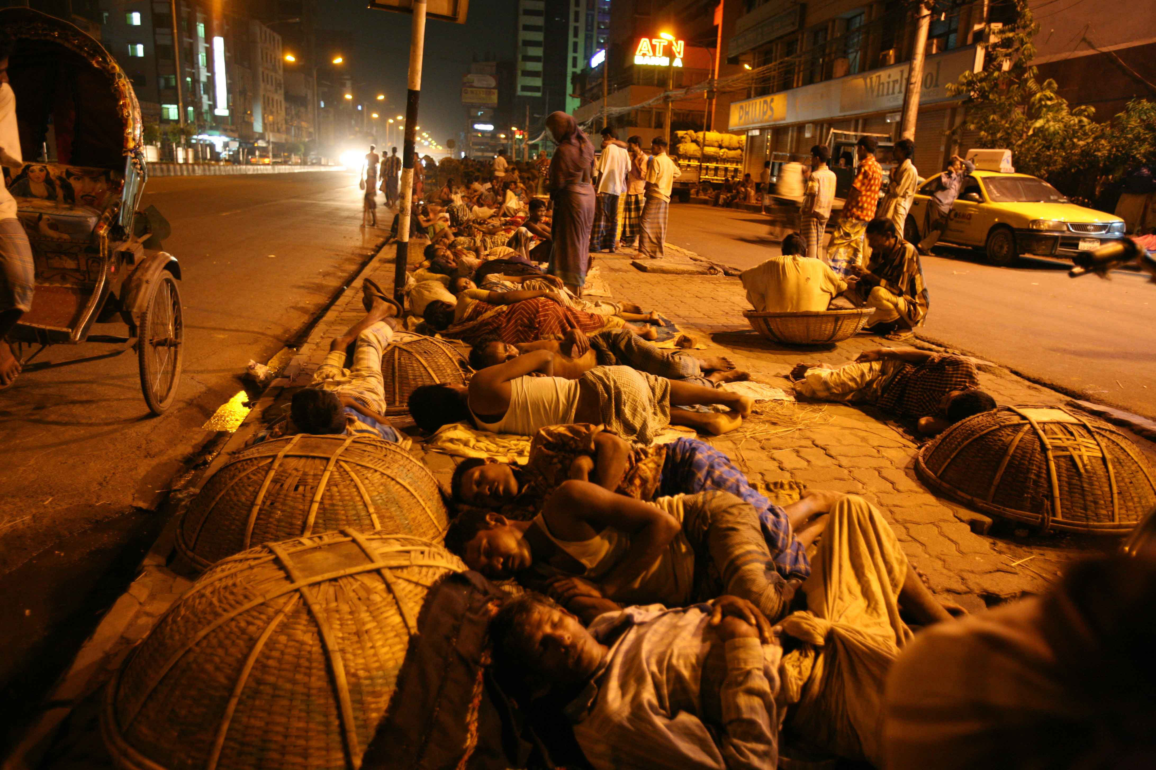 Most street families spend their nights in the open – a nightmare for ...