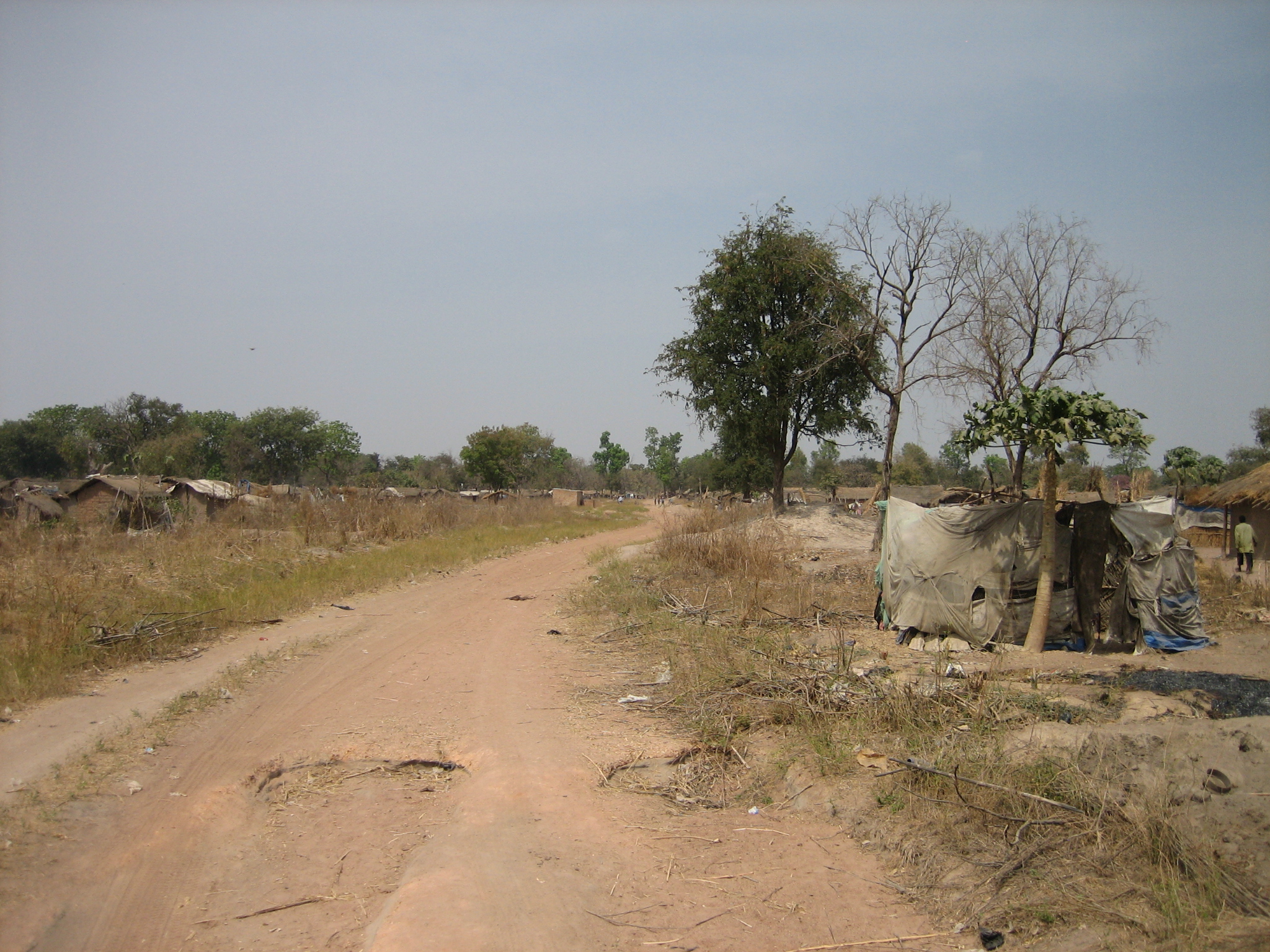 Amboko, one of the UNHCR camps for CAR refugees in Southern Chad ...