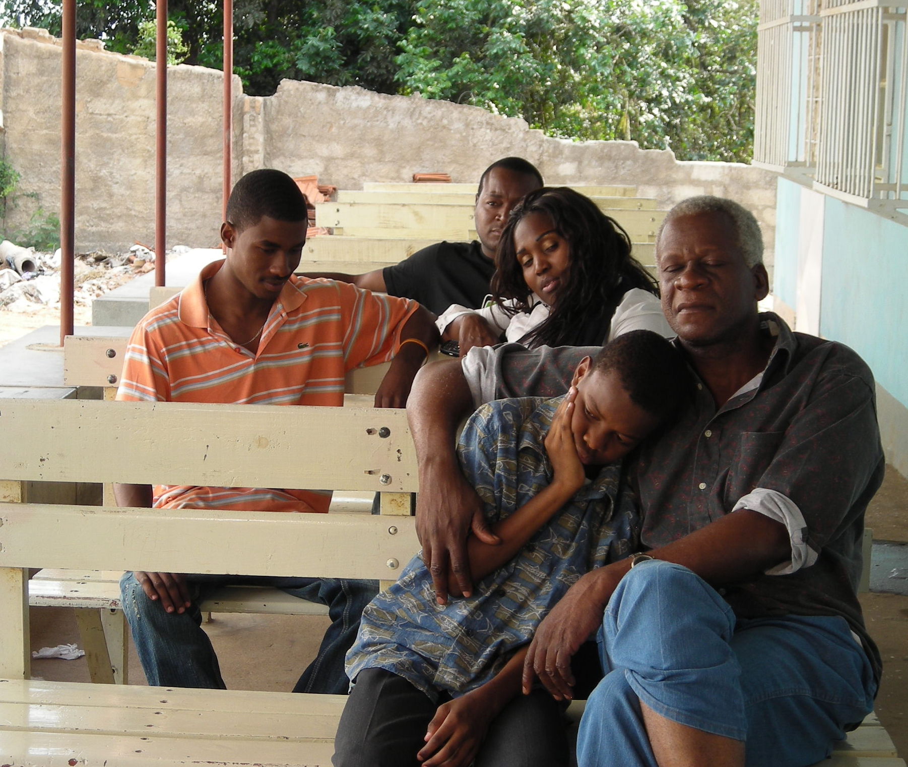 Shooting of Ntxuva - Vidas em Jogo, first Mozambican soap opera, which ...