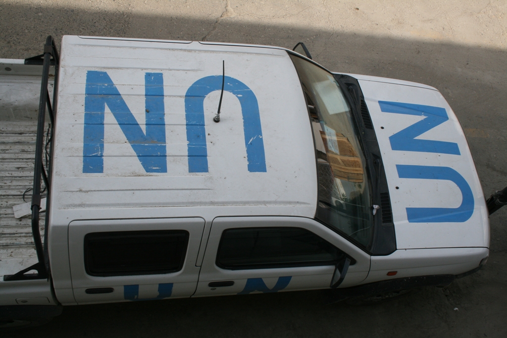 A UN Truck | Aid and Policy | The New Humanitarian