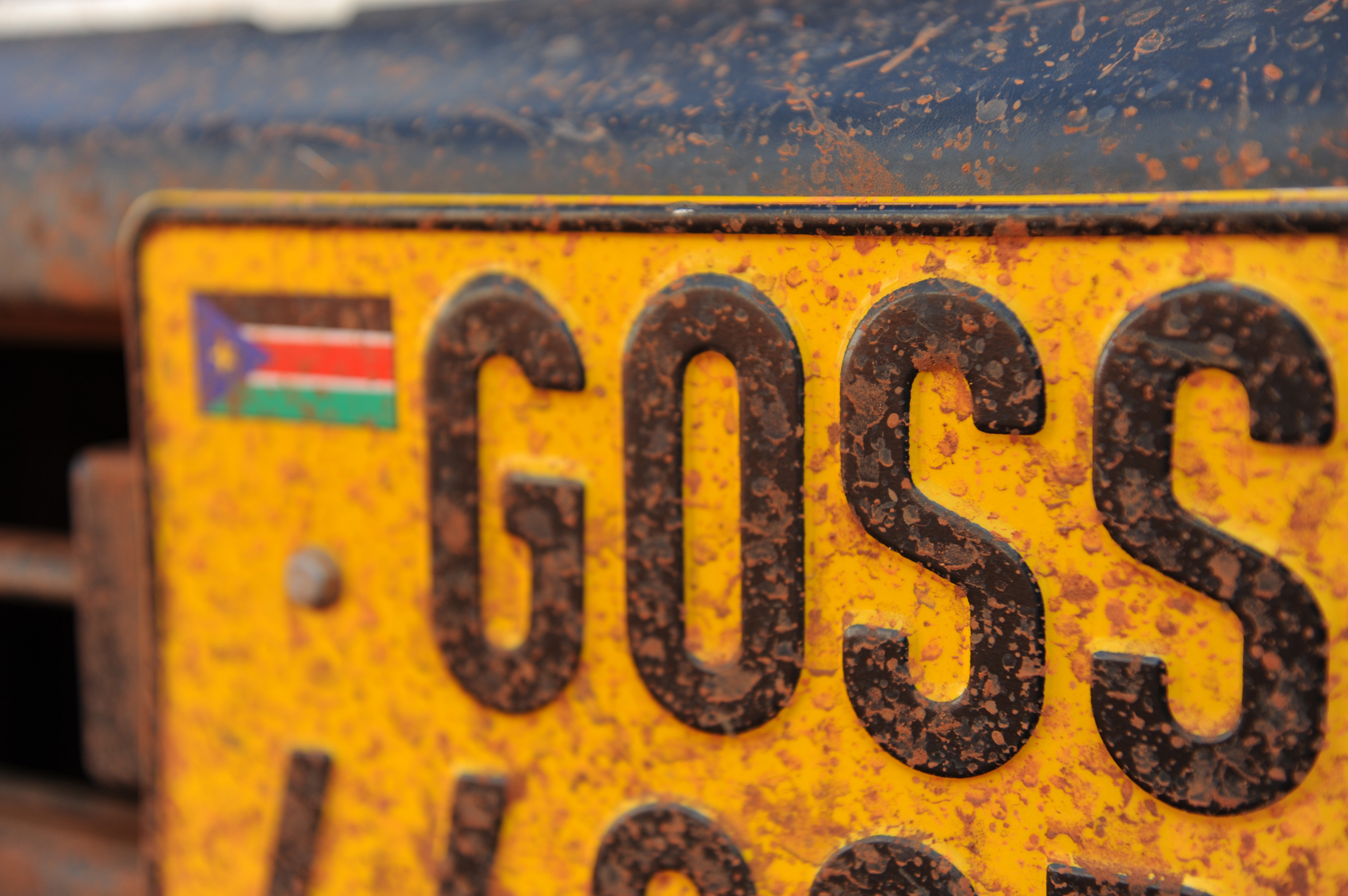 Official number plate of the Government of South Sudan | Politics and ...
