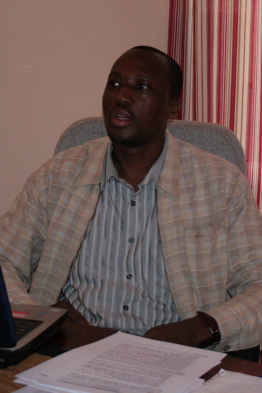 Dr Modibo Traore, head of office in the United Nations Office for ...