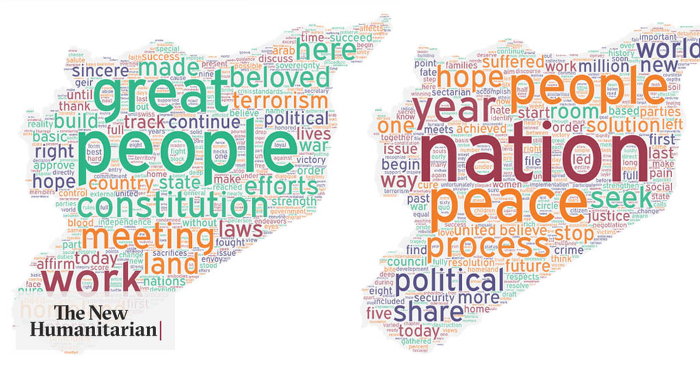 The New Humanitarian | Words matter: The vocabulary of Syrian talks in ...