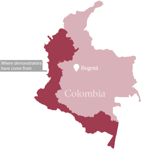 The New Humanitarian | An Indigenous protest movement emerges in Colombia