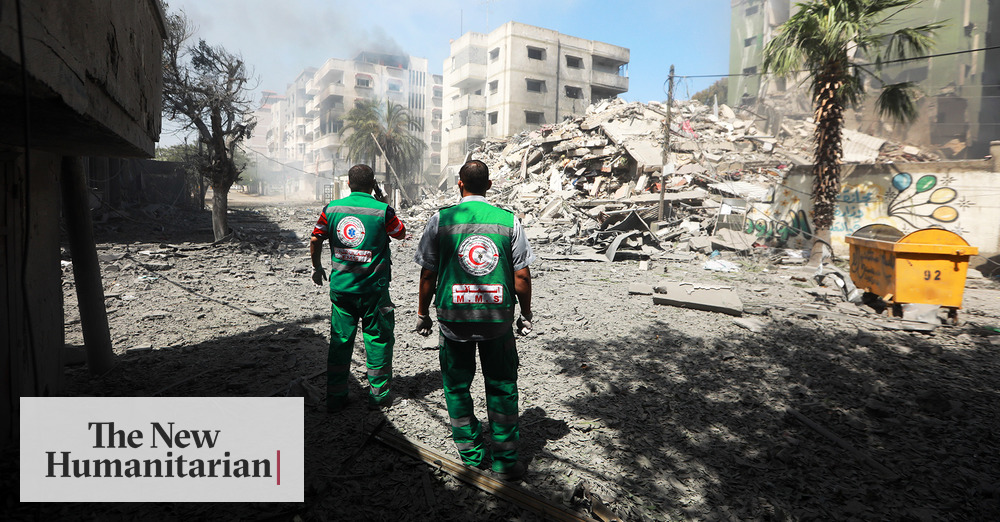 The New Humanitarian | Bombing on top of COVID: Gaza healthcare pushed ...